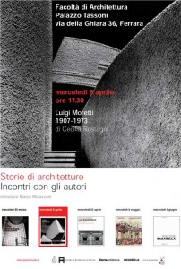 Presentazione del volumeLuigi Moretti 1907-1973 « Journal
